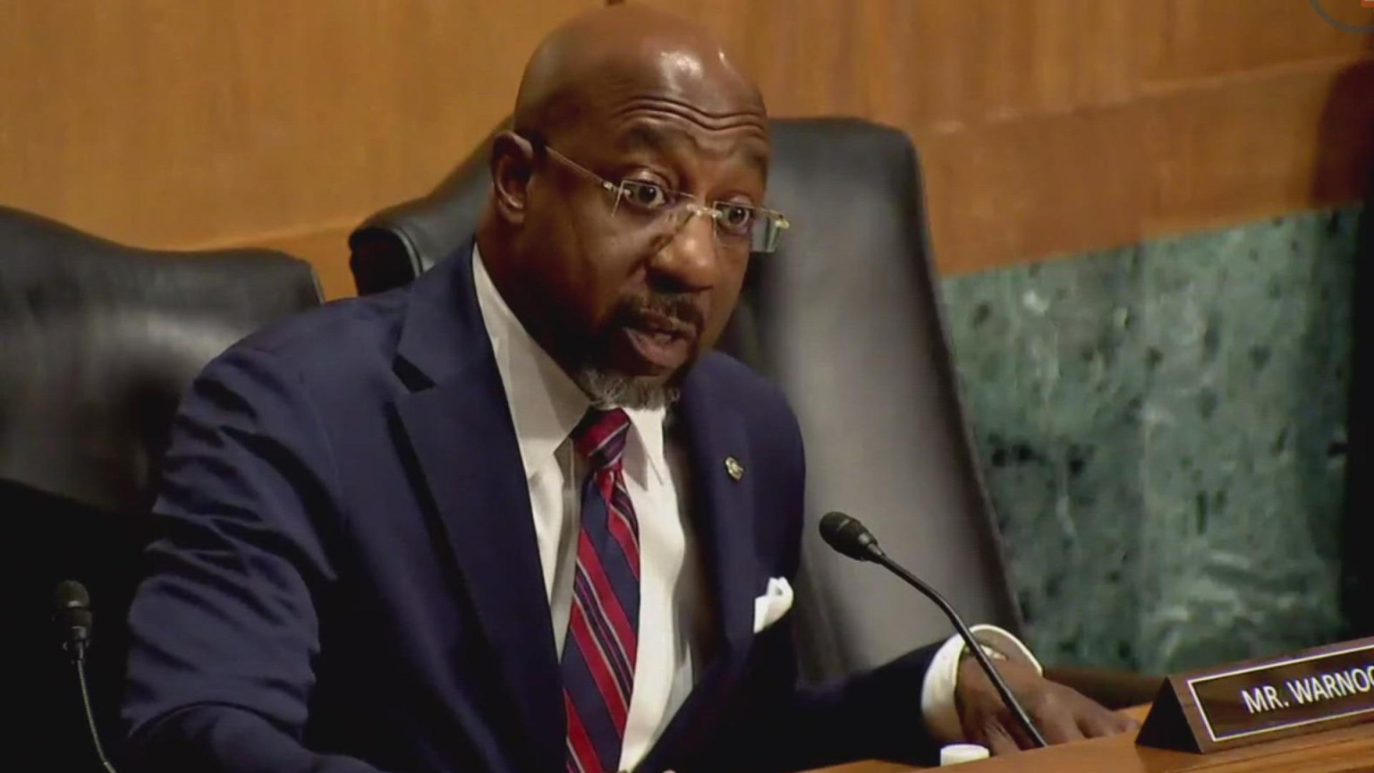 Sen. Raphael Warnock Calls RFK Jr. a 'Hazard to the Health of the ...